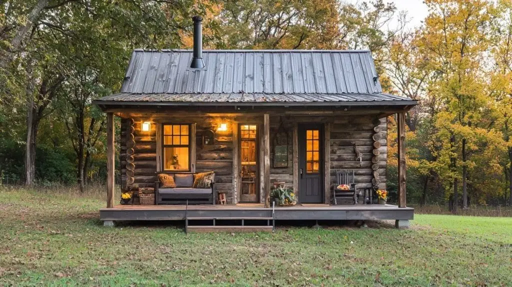 How Small Log Cabin Home Kits Support Simple Living Goals | Tom Nott ...
